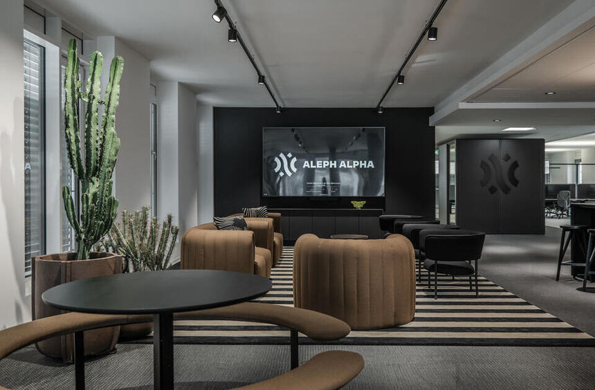 So sieht die neue Zentrale von Aleph Alpha in Heidelberg aus